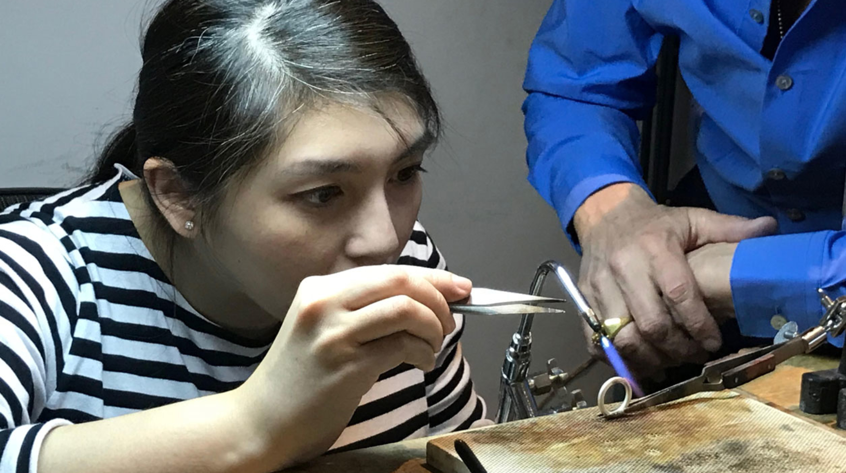 At the Studio - Jewelry Making Class | Benlolo Jewelry Studio in NY