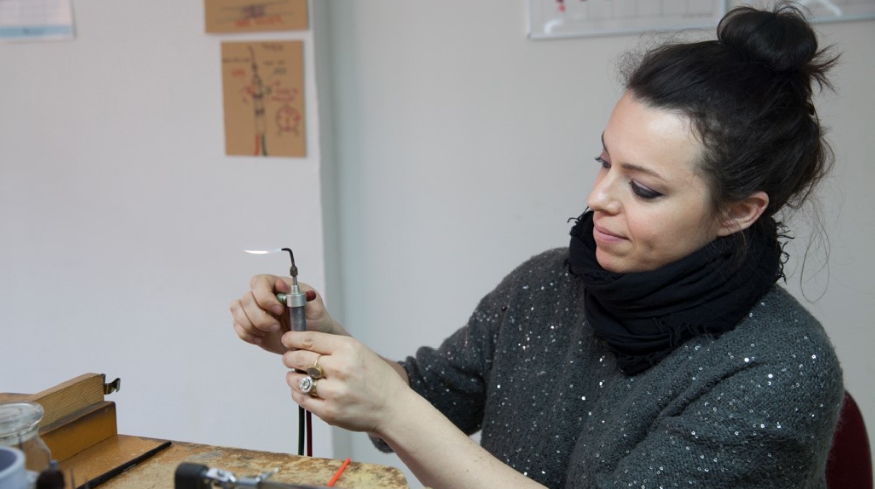 At the Studio - Jewelry Making Class | Benlolo Jewelry Studio in NY