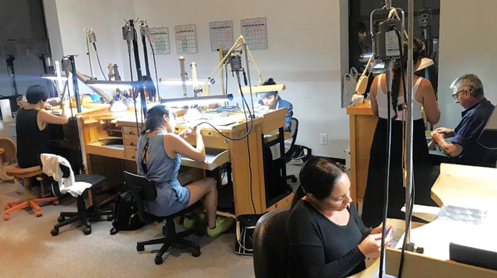 At the Studio - Jewelry Making Class | Benlolo Jewelry Studio in NY